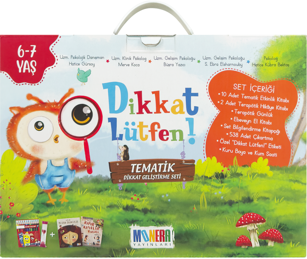 Dikkat Lütfen! 6-7 Yaş Tematik Dikkat Ge… | Monera Yayınları